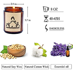 Funny My Friendship is Like This Candle Gift to Friends, Soy Wax Lavender, Eucalyptus Scented Candles to Best Friends