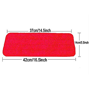 4 Pack Mop Head Replacements Mop Pads Microfiber Cleaning Pads for Most Spray Mops and Reveal Mops, Wet & Dry Home & Commercial Cleaning.