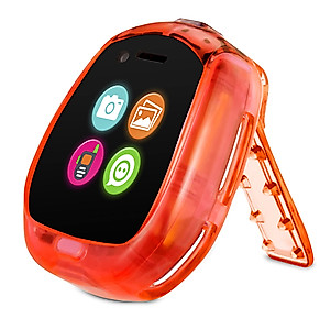 Little Tikes Tobi 2 Robot Red Smartwatch- 2 Cameras, Interactive Robot, Games, Videos, Selfies, Pedometer & More, Touchscreen, Parental Control- Stem Gifts, for Kids Boys Girls 6 7 8+