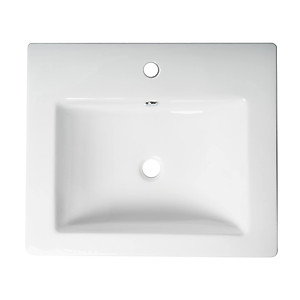 ALFI brand ABC701 Bathroom Sink, White