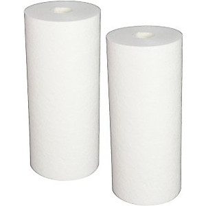CFS – 2 Pack Heavy Duty Sediment Water Filter Cartridges Compatible DGD-5005 Models – Remove Bad Taste & Odor – Whole House Replacement Water Filter Cartridge - White