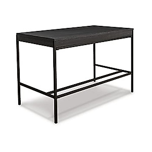 Signature Design by Ashley Yarlow Urban Industrial 48" Home Office Writing Desk, Black