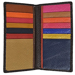MARSHAL Fashion Croco Embossed Credit Card Holder For Ladies