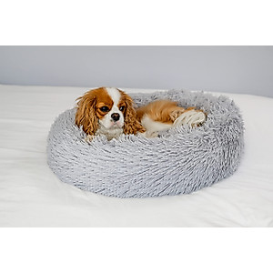 Generic Small Dog Bed, Faux Fur and Polyester, 28"x28", Machine Washable