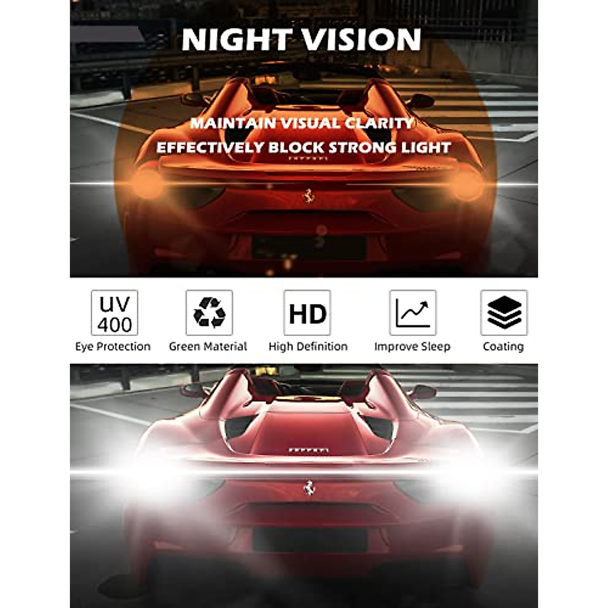 ANYLUV Blue Light Blocking Glasses Men Computer Gaming Blue Screen Glasses Mens Blue Light Blocker Glasses Rectangle Metal frame UV400 Orange Lens