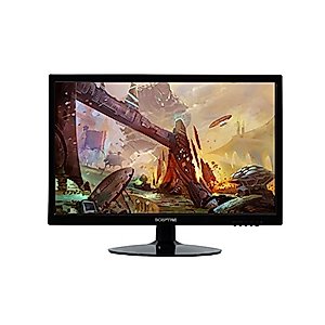 Sceptre 22 Inch LED Monitor 1080p 75Hz 99% sRGB Build-in Speakers HDMI x2 VGA, Machine Black