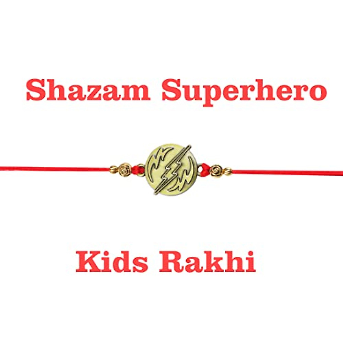 CHERKRAFT Rakhi for Small Brother Cartoon/Superhero Rakhi for Small Bhai Bro Rakhi Thread - CK069 (Design 3)