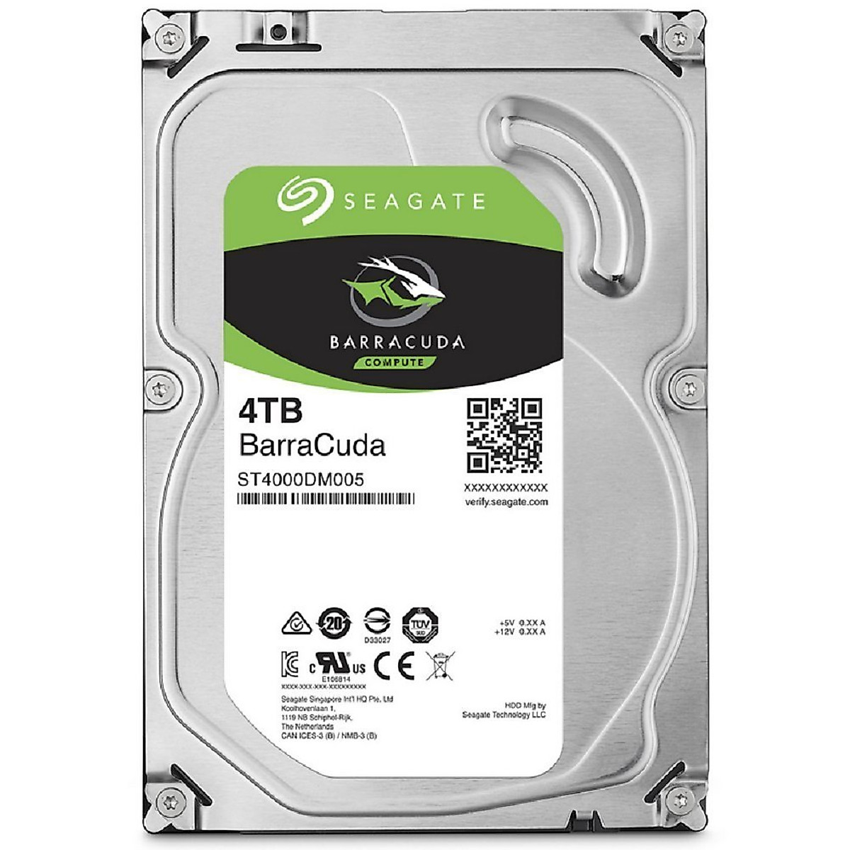 Seagate 4TB Barracuda SATA 6Gb/s 64MB Cache 3.5-Inch Internal Hard Drive ST4000DM005 (Renewed)
