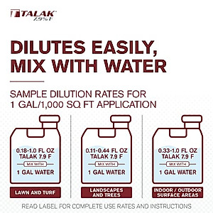 Talak 7.9 F Bifenthrin Insecticide Concentrate (1 Gallon) by Atticus (Compare to Talstar) –– Indoor and Outdoor Insect Control