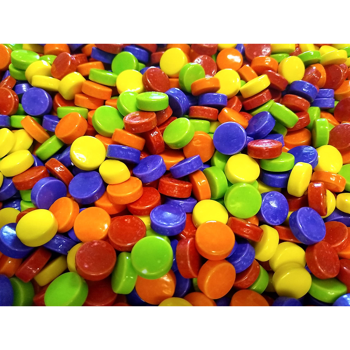 Pucker Ups - 2 lbs/32 oz of Assorted Fresh Delicious Sweet Tart Sour Candy - Lemon Lime Orange Blue Raspberry Cherry