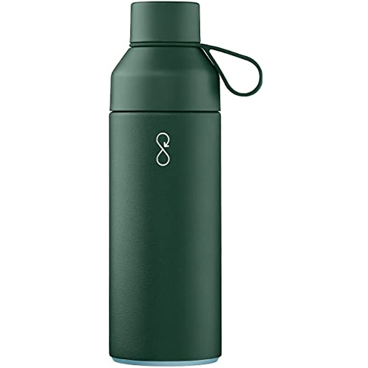 Ocean Bottle - Recycled Stainless Steel Drinks Reusable Water Bottle - Eco-Friendly & Reusable - Obsidian Black - 17 oz