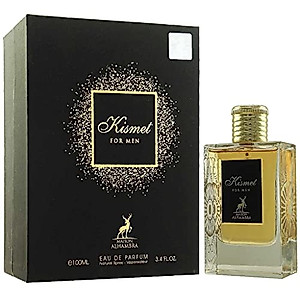 Lattafa Alhambra Kismet for Men Eau de Parfum Spray, 3.4Ounce