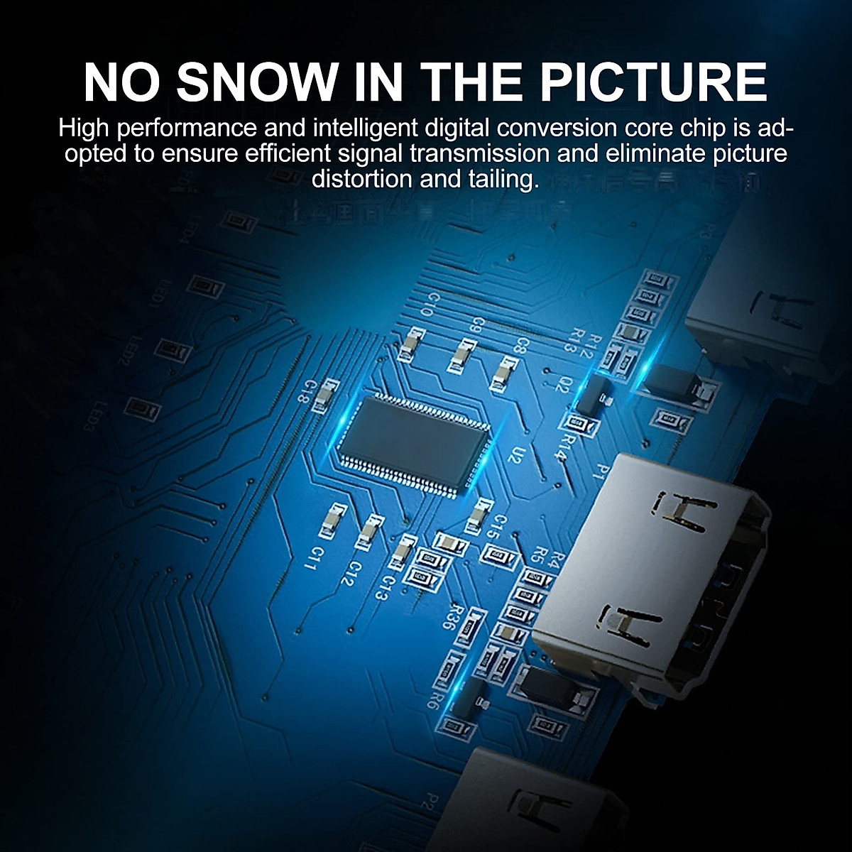 Milisten 6pcs vga cable Video Cable Adapter Video Output Adapter High- definition Cable Adapter Converter Adapter Cable High-definition Cable Adapter white abs conversion line 1080p