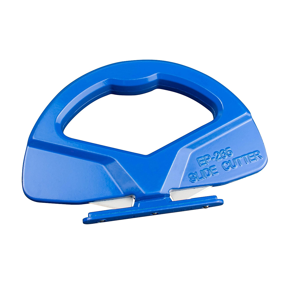 Slide Cutter Utility Knife - Cuts Bubble Wrap, Stretch Film, Packing - Bidirectional Handle - EP-265