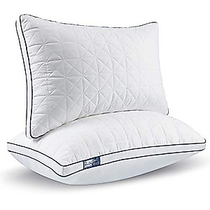BedStory Bed Pillows for Sleeping - King Size Set of 2, Hotel Quality Soft & Comfortable Improve Sleep Quality, Luxury Pillows for Side, Stomach or Back Sleepers (19" x 34")