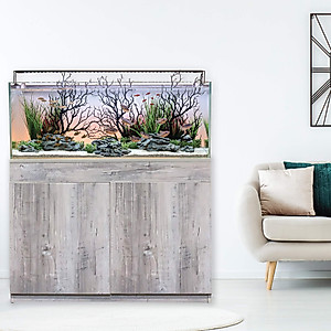 CURRENT USA ColorPlus Smart LED Aquarium Light 36 inch with App and Voice Control by Alexa & Google Home | Extra Vivid Colors for Freshwater Aquarium Fish Tank and Terrariums| Aluminum (36" to 48")