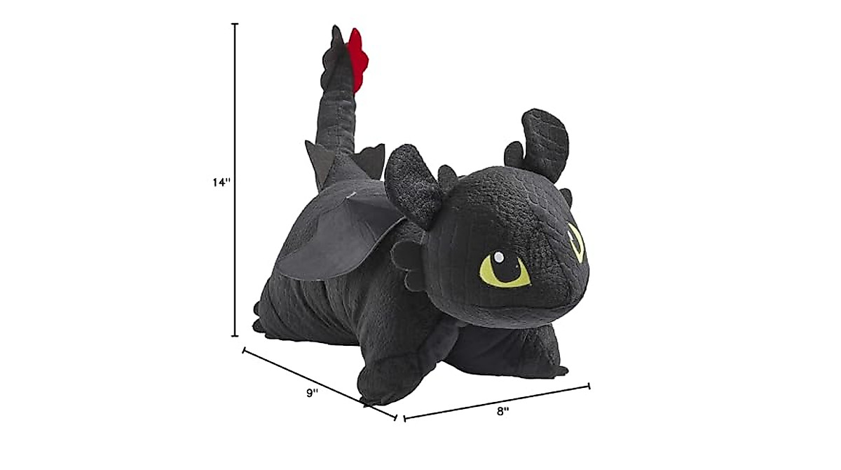 Toothless Pillow Pet Plush - How to Train Your Dragon