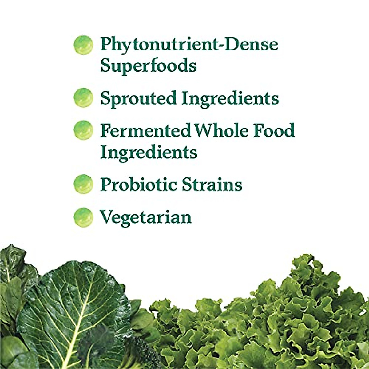 Garden of Life Whole Food Vegetable Supplement - Perfect Food Green Superfood Dietary Supplement, 300 Count