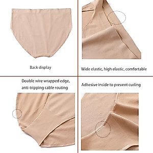 3 pcs Ballet Dance Briefs-Nude Underwears(Toddler Girls Women)