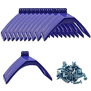MODUODUO Pigeons Rest Stand with Screws 10 Sets Plastic Bird Perches for Dove Pigeon and Other Birds