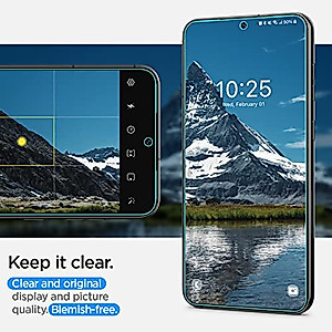 Spigen NeoFlex Solid Screen Protector Designed for Galaxy S23 (2023) [2 Pack] - Case Friendly