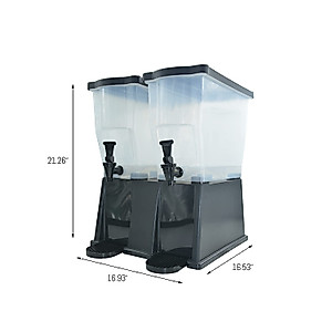 Hakka 6 Gallon Beverage Dispenser and Juice Dispenser