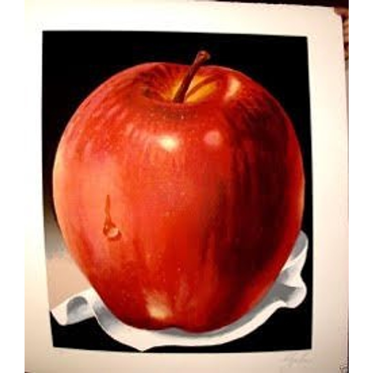 LESTER GABA "APPLE" ORIGINAL LTD EDITION SIGNED & DESIGNATED