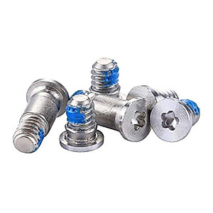 Replacement 6pcs/Set Bottom case Screws + 5 Point Pentalobe Screwdriver for MacBook Retina 13'' A1706 MLH12LL/A MNQG2LL/A, A1989 MV962LL/A MV992LL/A MR9V2LL/A, A2251 MWP42LL/A 2018 (Silver)