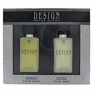 DESIGN by Paul Sebastian SET-COLOGNE SPRAY 3.4 OZ & AFTERSHAVE 3.4 OZ