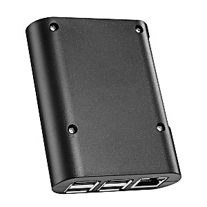 Enokay Case for Raspberry Pi 2 Model B B+ Raspberry Pi 3 Model B B+ Case (Black)
