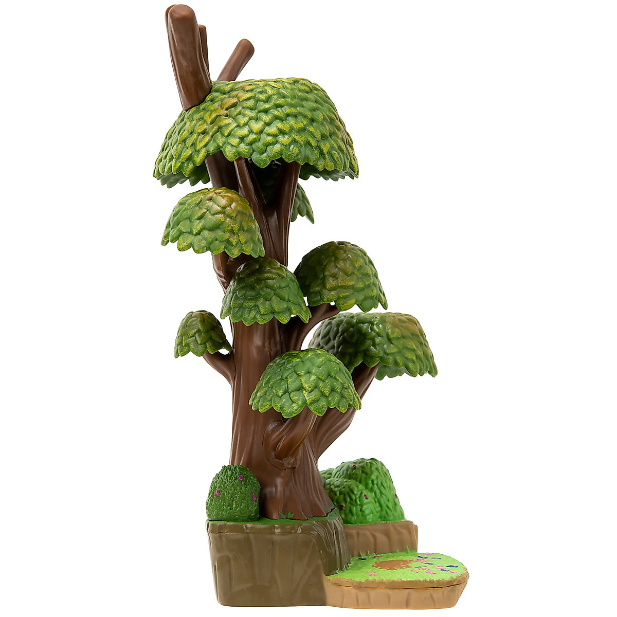 Pokémon Select Forest Environment - Multi-Level Display Set with 2-Inch Bulbasaur and Applin Battle Figures