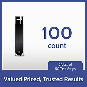 AgaMatrix Presto Test Strips, 100 Count (Pack of 1)