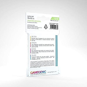 10 Packs Gamegenic Prime Board Game Sleeves 50ct Standard American Size Card Sleeves Display Case