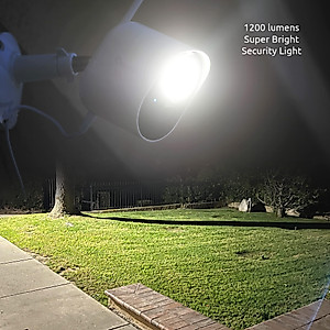 TOUCAN Outdoor Security Light Camera and Extra Waterproof Extension Cable