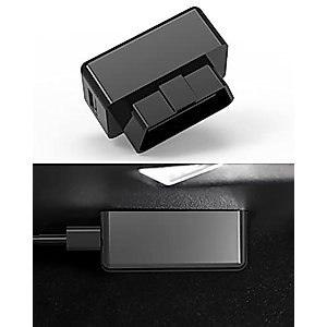YONZEE Car Charger for Tesla Model 3/Y OBD Power Adapter, 43W Car Charger Cell Phone Fast Charging Dual Port OBD to USB-C Charging Port Car Charger OBD Adapter for Model 3/Y Car Accessories