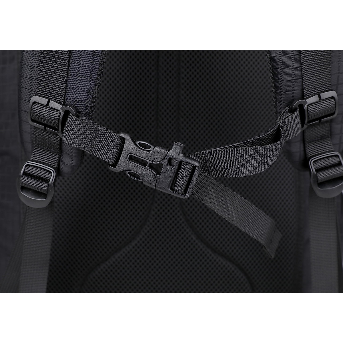 Mouteenoo Gym Backpack with Shoes Compartment, Sports Backpack (Black)