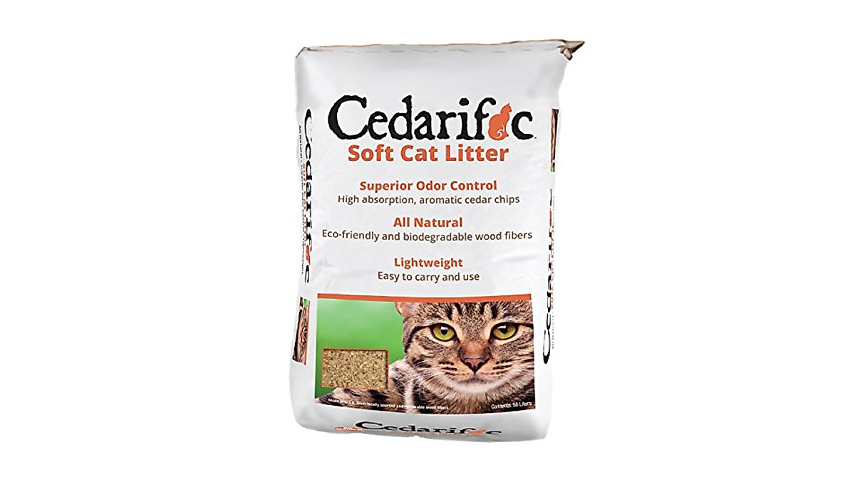 Northeastern Cedarific Natural Cedar Cat Litter 50L - Eco-Friendly ...
