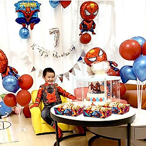 30pcs Miles Morales Birthday Party Supplies,Spider Food Tray Miles Party Favors Paper Food Serving Tray for Spider Party Decorations