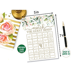 All Ewired Up Bridal Shower Bachelorette Games, Floral Watercolor Greenery Sage Gold Blush, He Said She Said, Find The Guest Quest, Would She Rather, What's in Your Phone Game, 25 Games Each…