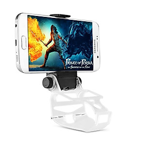TNP PS4 Controller Phone Clip Holder Clamp Mount Bracket Compatible with PlayStation 4 PS4 Dual Shock Wireless Controller [PlayStation 4]