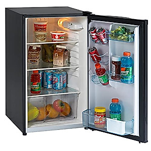 Avanti AR4446B 4.4 cu. ft. Compact Refrigerator, in Black