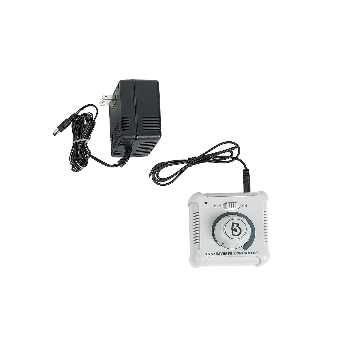 Bachmann Trains E-Z TRACK ELECTRONIC AUTO-REVERSING SYSTEM - NICKEL SILVER E-Z TRACK With Grey Roadbed - HO Scale