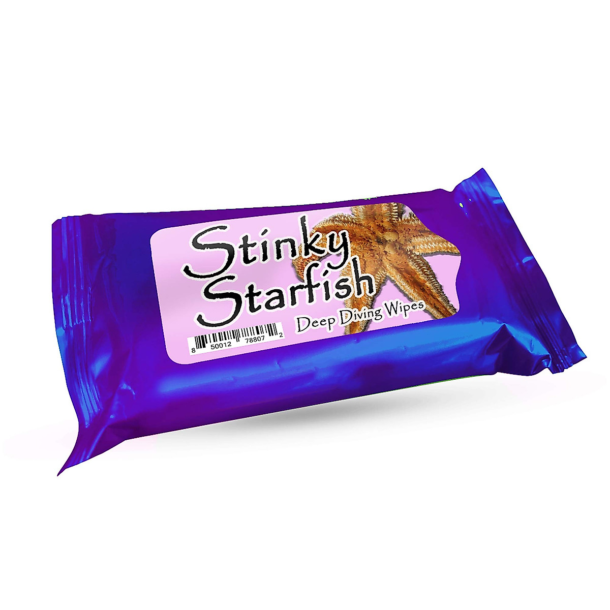 Stinky Starfish Deep Diving Wet Wipes, Funny Moist Wipes for Women, Travel Size, Flushable, Revolutionary and Disposable