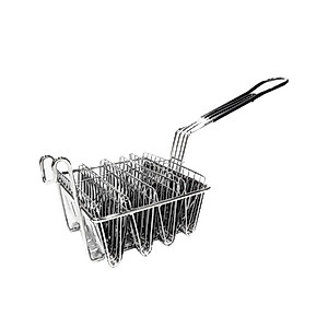LOVIVER Taco Deep Shell Fryer Basket Taco Holder Basket with Grip Handle, Practical, 4/6 Shells Optional - 4 Shells