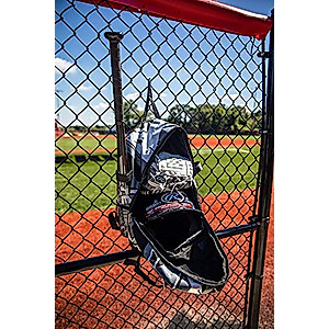 Rawlings | REMIX Baseball & Softball Equipment Bag | T-Ball / Rec / Travel | Backpack - Black