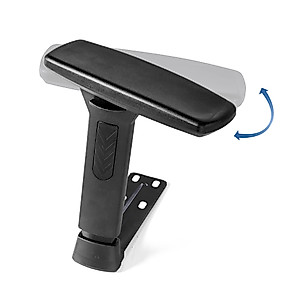 Frassie Height Adjustable Chair Armrest Pair Replacement, Gaming Boss Chair Arms Set (3D)