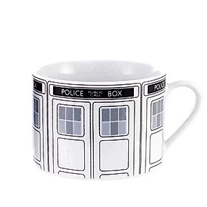 Imptora SPPRANDOM Doctor Who Tardis Thirteenth Doctor Ceramic Tea Cup Set 7oz (2 Tea Cups)