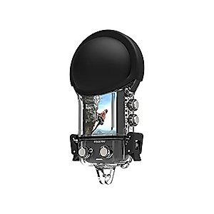 For Insta360 One X3 Anti-Scratch Camera Lens Cover Silicone Case for Insta360 One X3 Action Anti-Scratch Camera Accessories Black (Insta360 One X3, Black, A521S)