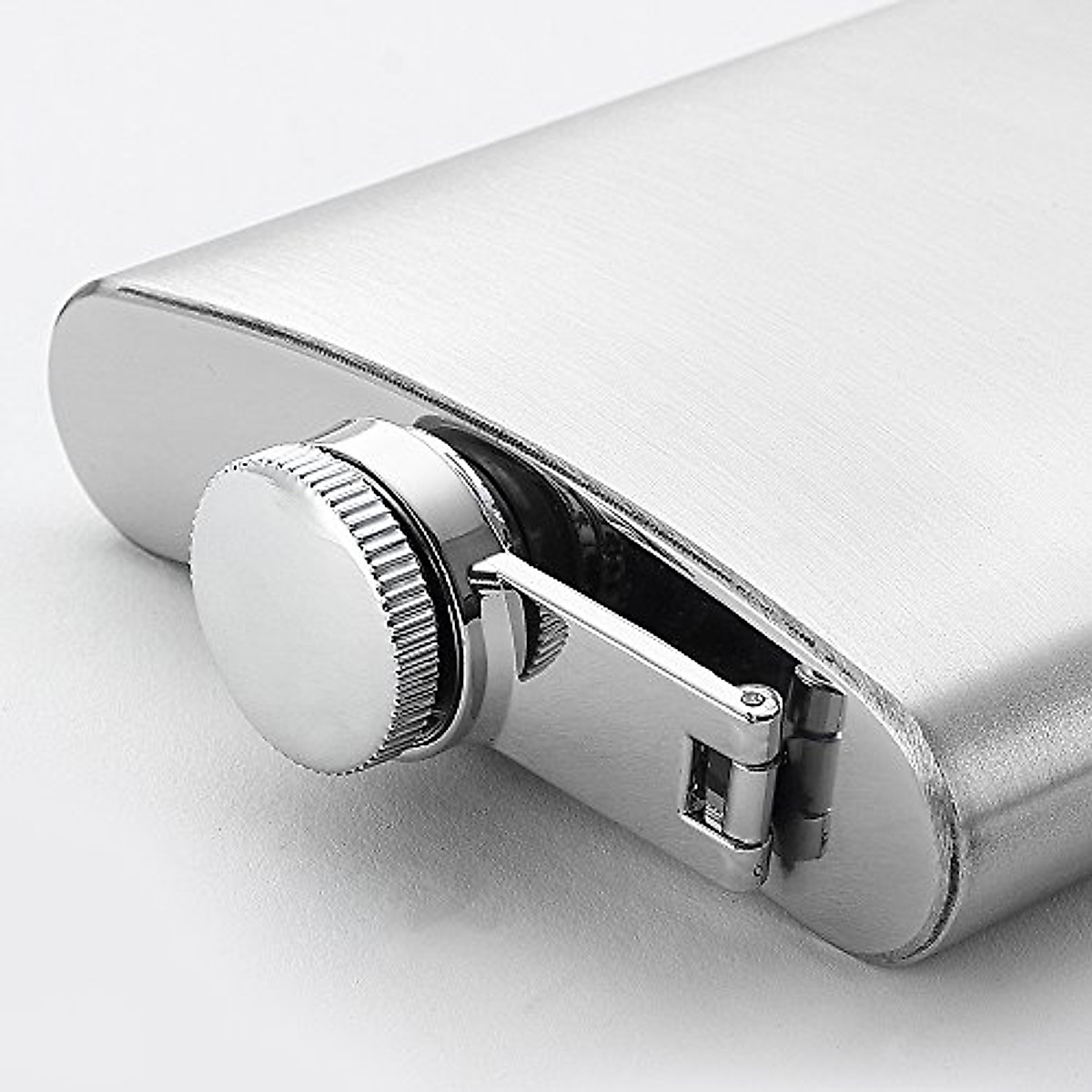 6 Pcs 8 oz Hip Stainless Flask by YWQ, Easy Pour Funnel is Included, Great Gift