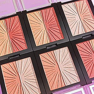 wet n wild MegaGlo Blushlighter| Blush & Highlighter Duo| Shimmer Metallic Finish| Highlight Bling